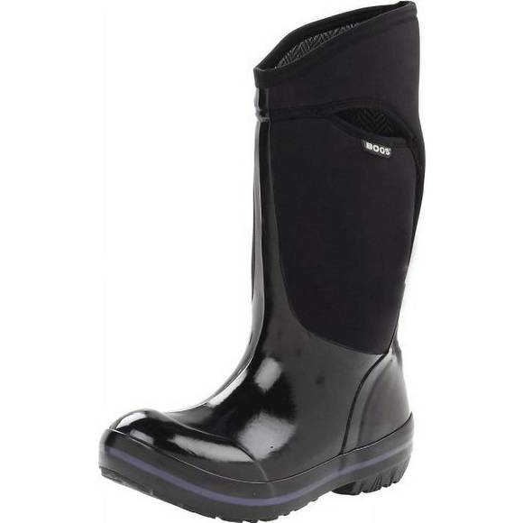 Bogs | Shoes | New Bogs Womens Plimsoll Tall Boots In Black | Poshmark